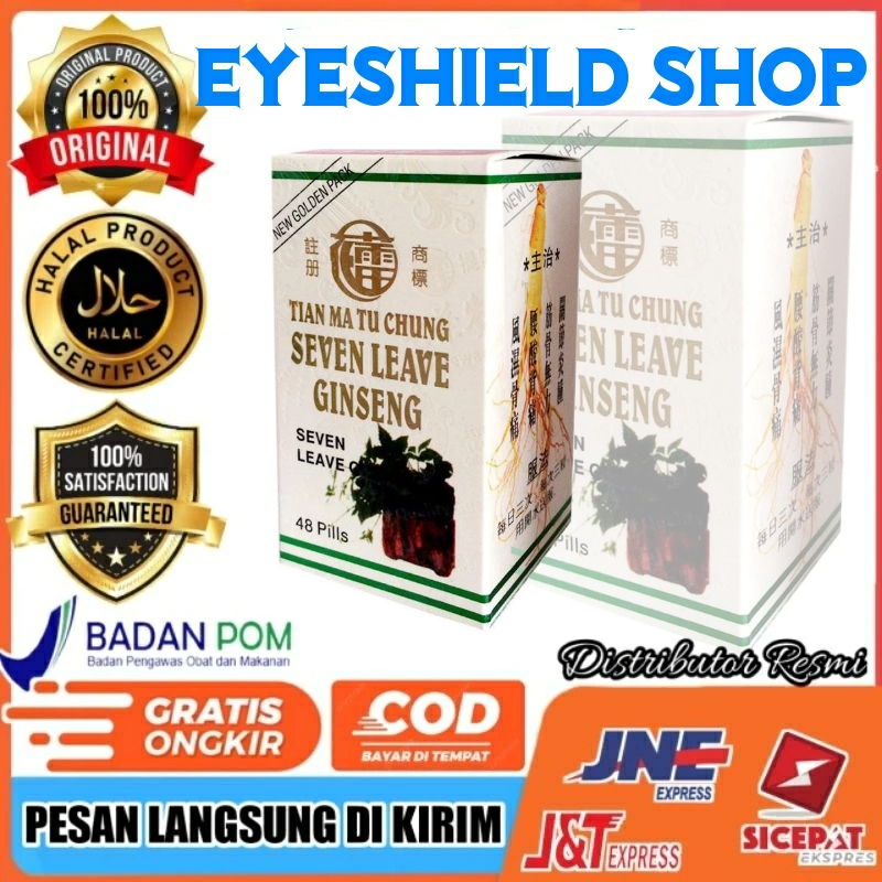 Jual Seven Leave Ginseng Herbal Obat Rematik Nyeri sendi Pegal linu ...