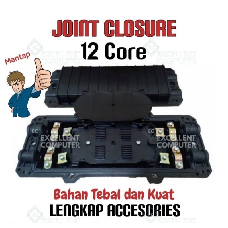 Jual Joint Closure Mini 12 - 24 Core Fiber Optik | Shopee Indonesia