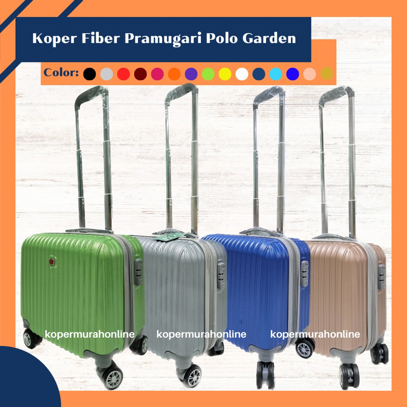 Jual Koper fiber pramugari murah Polo Garden premium horisontal ...