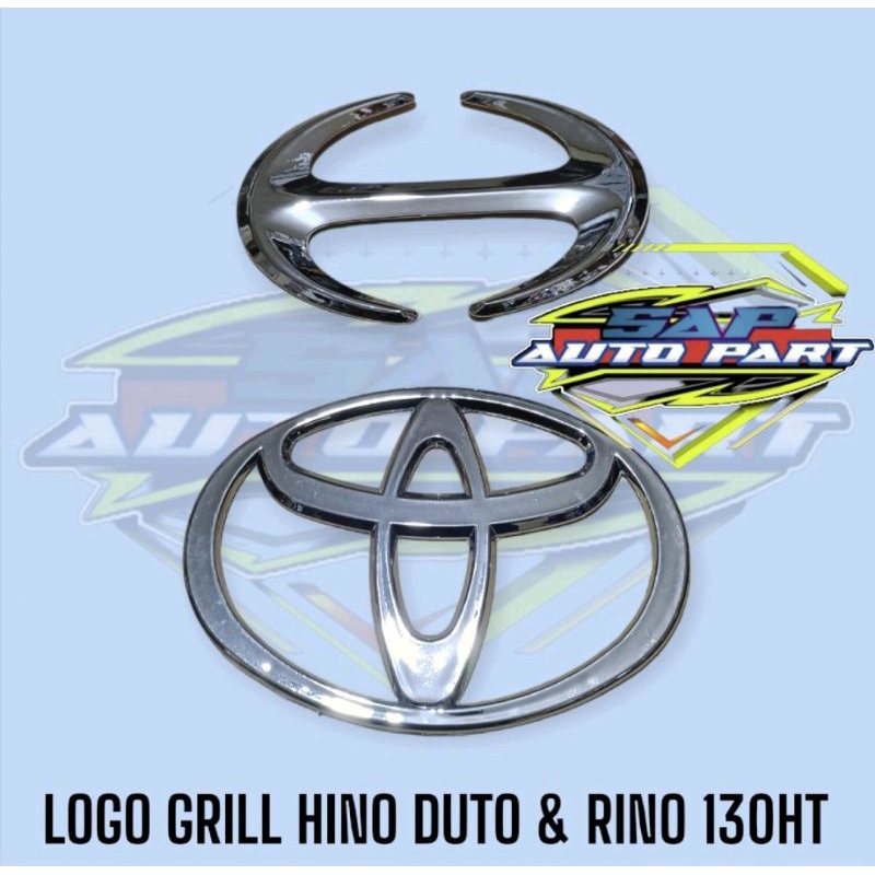 Jual LOGO H DAN T DAN H DI GRILL HINO DUTRO/ HINO 300 DAN RINO 130 HT ...