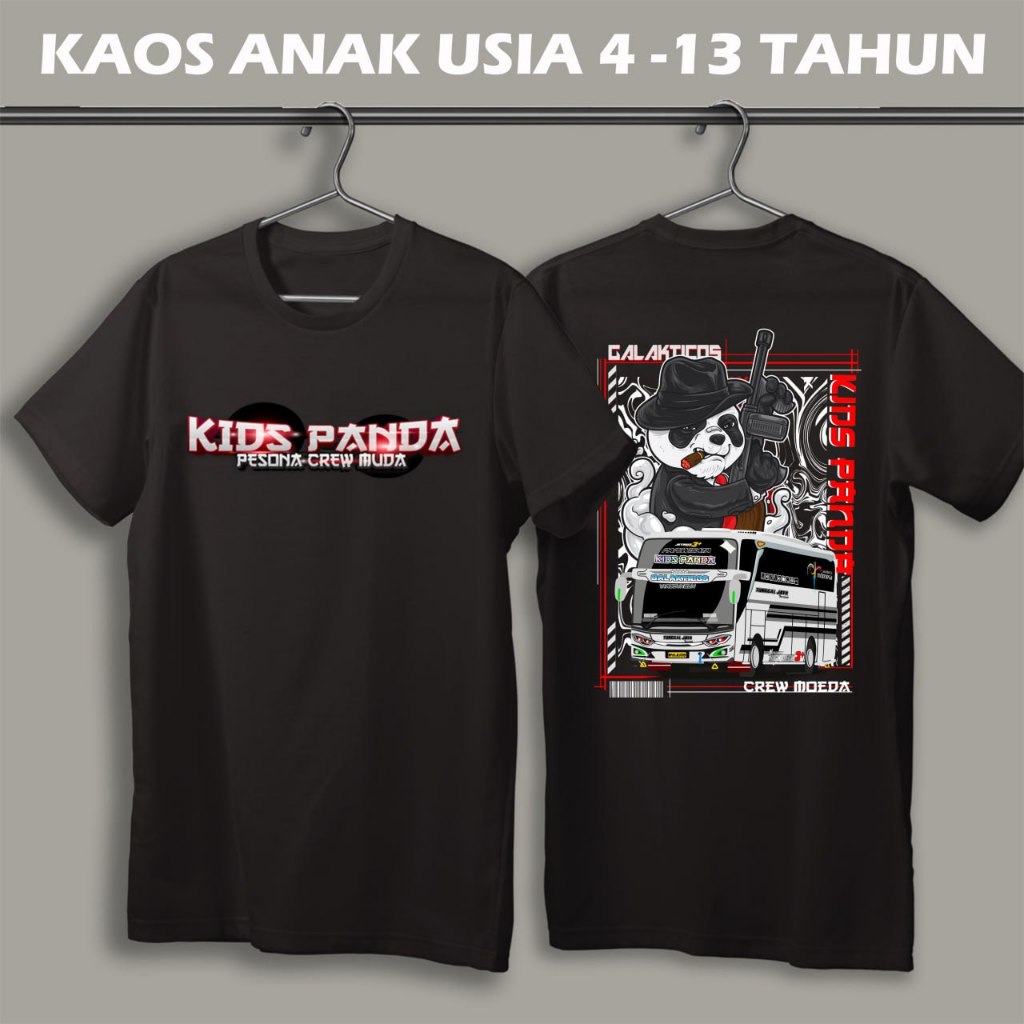 Jual kaos bus anak basuri astis tuan muda kidspanda baju bis telolet terbaru usia2-13 tahun ...