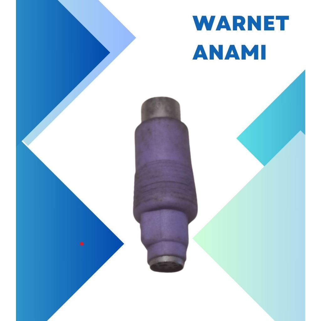 Jual Konektor Keyboard lama colokan bulat besar ke ps2 2nd | Shopee ...