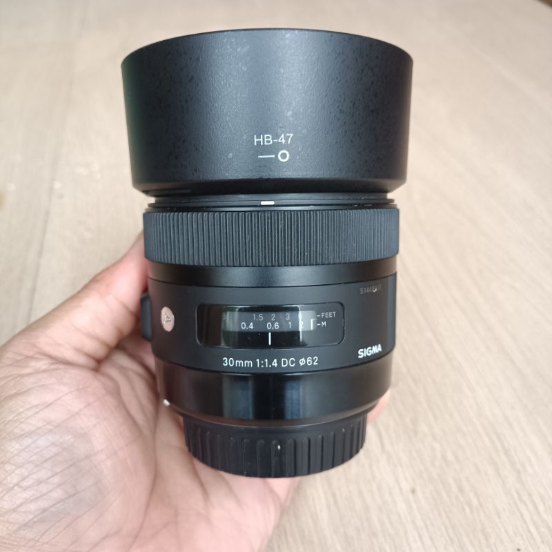 Jual Lensa Sigma 30mm f1.4 art for Canon | Shopee Indonesia