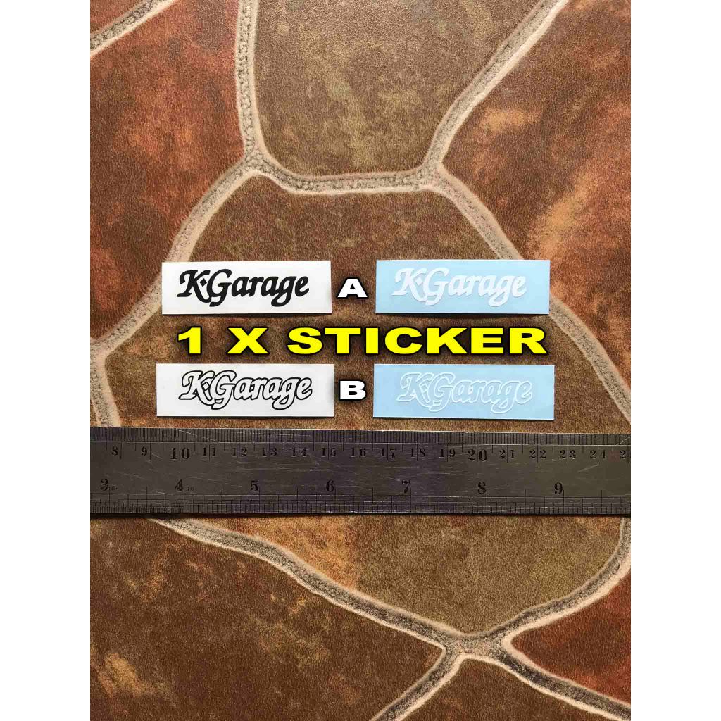 Jual Sticker Headstock K Garage Gitar Elektrik Standard Reverse ...