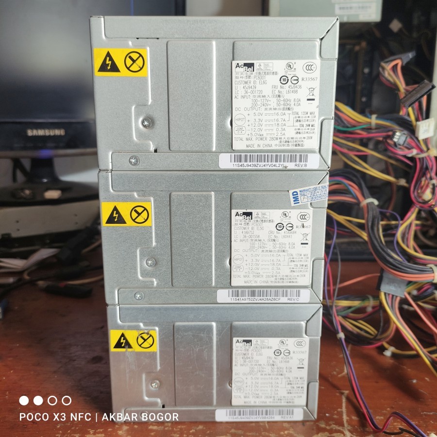 Jual PSU Power Supply built up Acbel | Shopee Indonesia