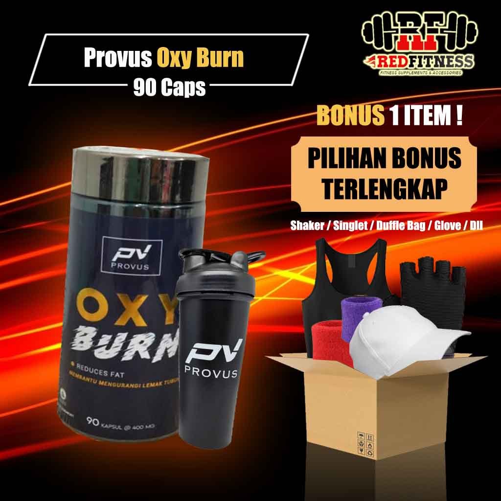 Jual Provus Oxy Burn 30 & 90 Caps / PV OxyBurn Pembakar Lemak Fat Burner | Shopee Indonesia