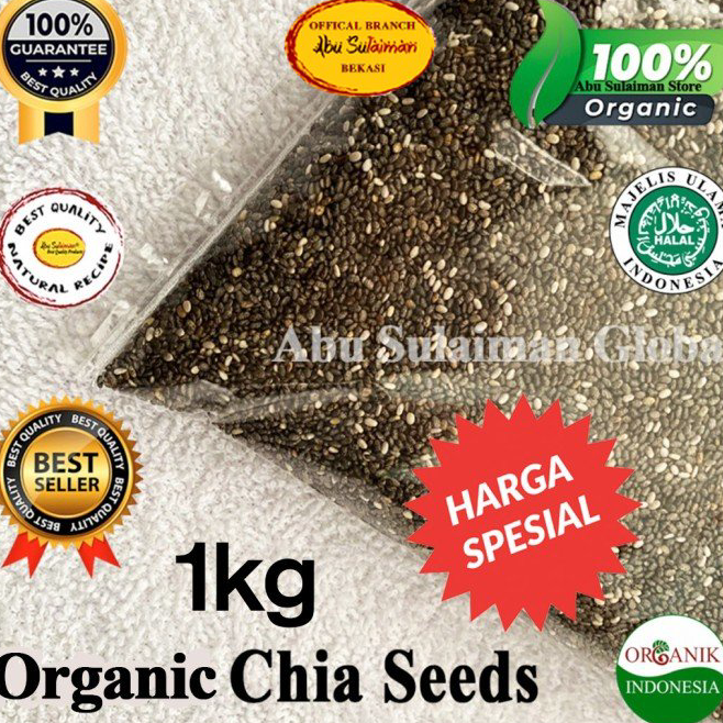 Jual Produk Keren Chia Seed 100 gr / Chia Seed Premium 100 gr / Chia ...