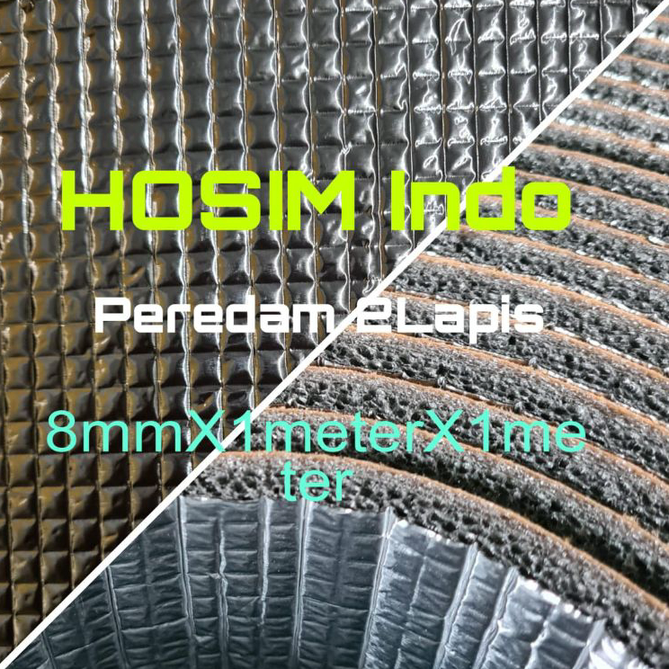 Jual Baru Peredam Mobil 2 Lapis tebal 8mm Panjang 1 Meter Lebar 1 Meter ...