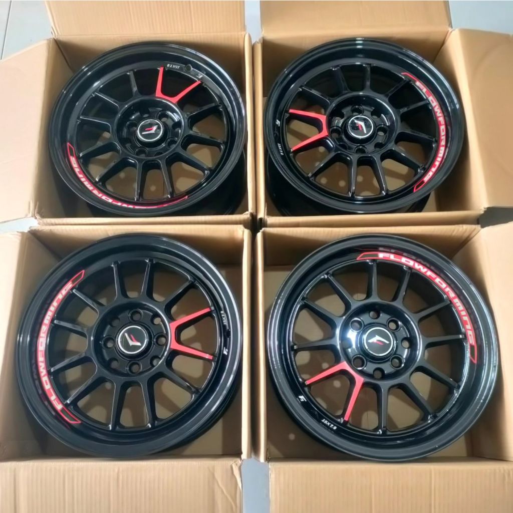 Jual velg Viper flowforged ring 15 pcd 4x100-4x114,3 velg mobil r15 brio,jazz,yaris,agya,calya ...