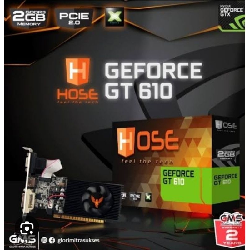 Jual VGA CARD GT 610 2GB GDDR3 | Shopee Indonesia