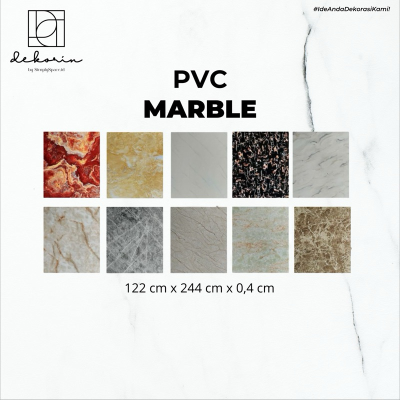 Jual PVC MARBLE/PVC MARMER/DINDINGMARMER/DINDING MARBLE/DEKORASI ...