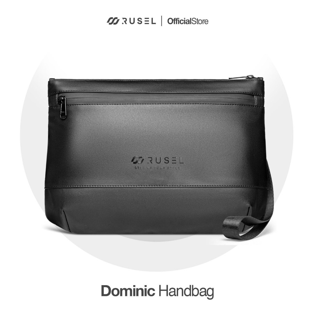 Jual RUSEL CO - Handbag Dominic Tas Tangan Pria Multifungsi | Tas ...