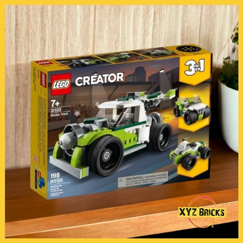 Jual LEGO 31103 - Creator Rocket Truck | Shopee Indonesia