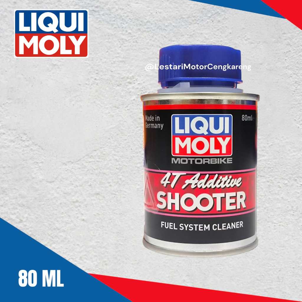 Jual LIQUI MOLY MOTORBIKE 4T ADDITIVE SHOOTER 80ML 4TAK CARBON CLEANER 80ML | Shopee Indonesia