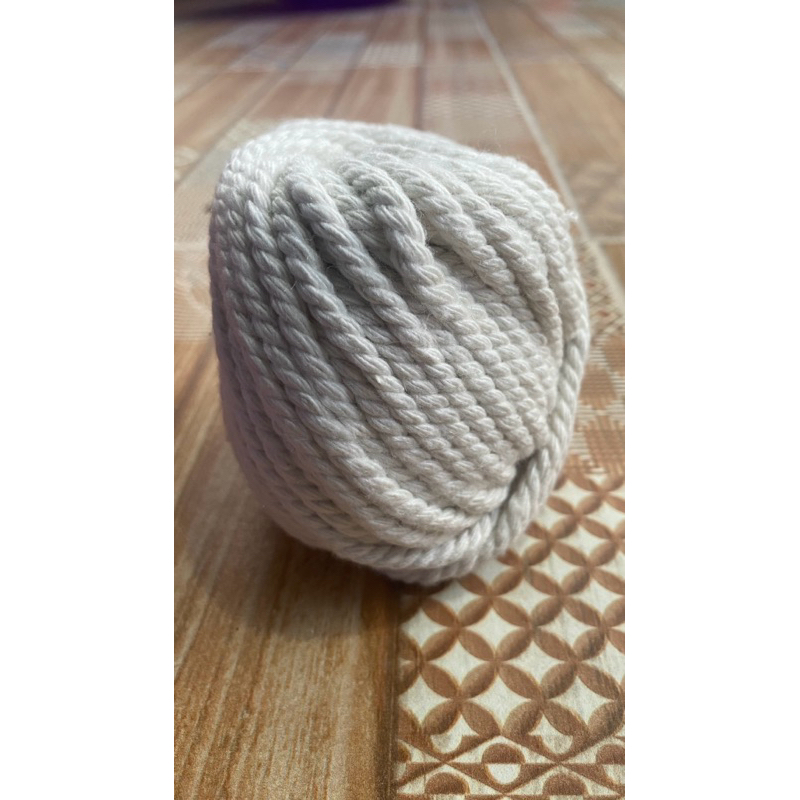 Jual Benang katun macrame 4mm / Tali Macrame 4mm | Shopee Indonesia