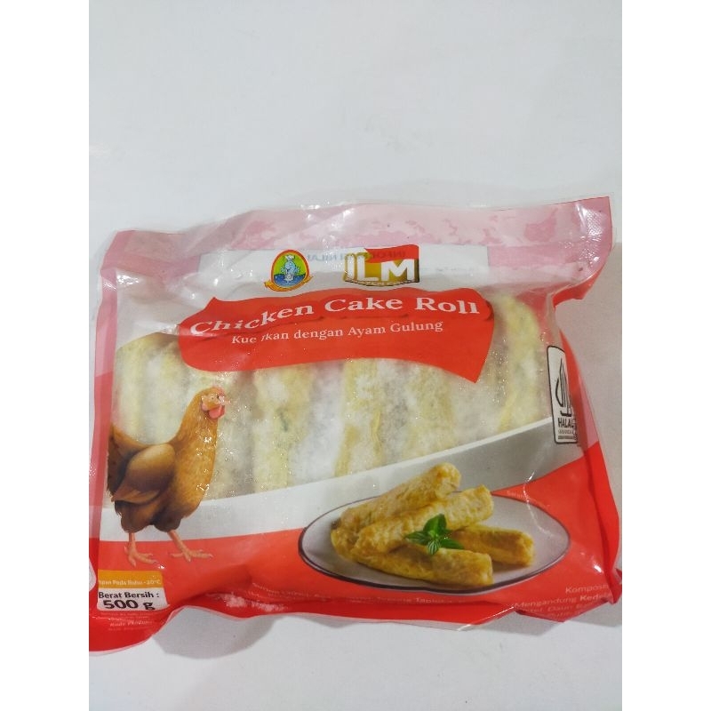 Jual ILM CHICKEN CAKE ROLL 500GR OLAHAN IKAN DENGAN AYAM GULUNG | Shopee Indonesia
