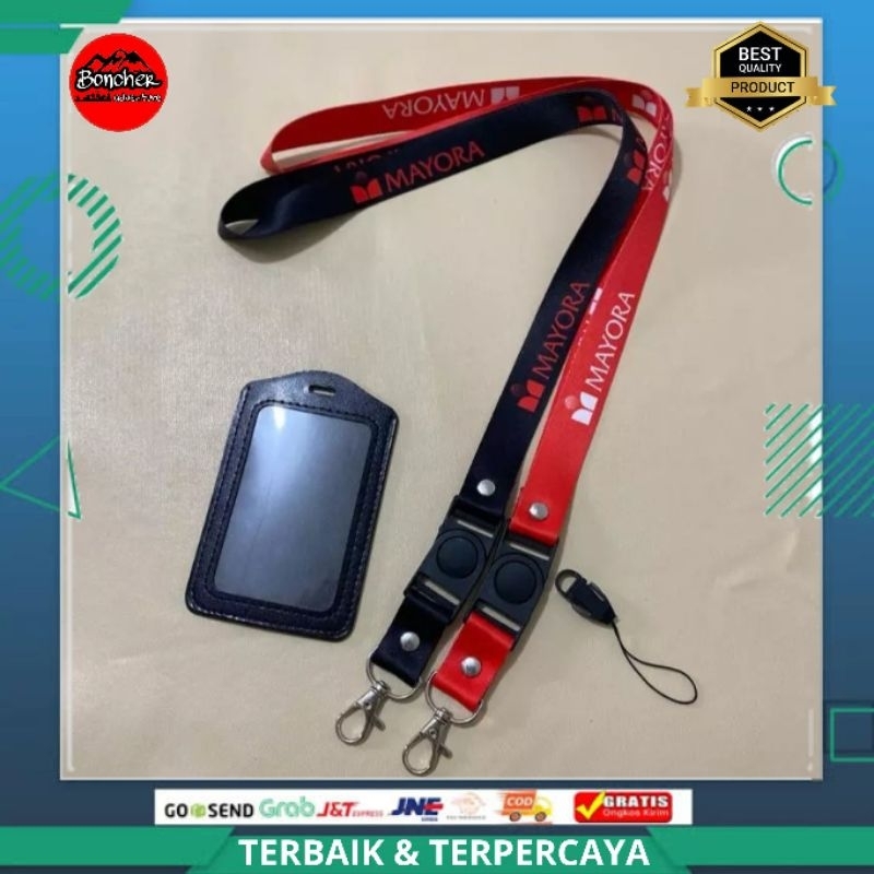 Jual MAYORA ID Card Tali Gantungan Lanyard Printing 2 Sisi | Shopee ...