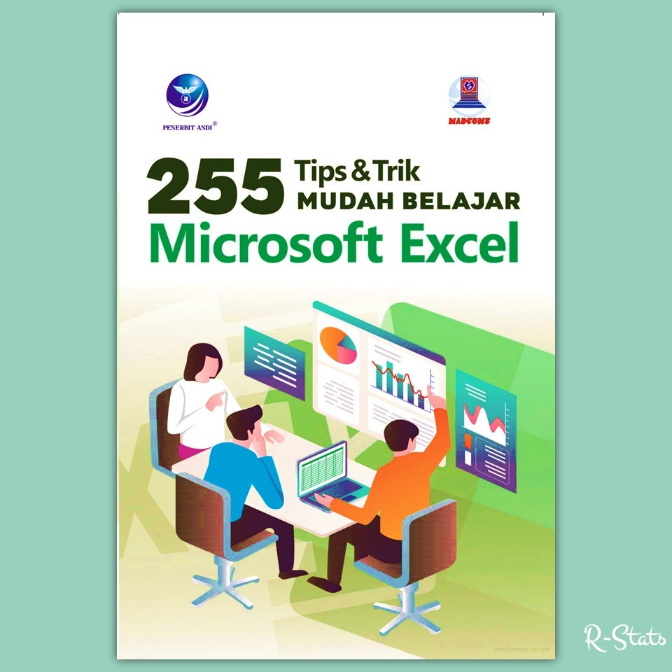 Jual R-Stats Buku Panduan Belajar Microsoft Excel 2016 dan 2019 Lengkap | Shopee Indonesia