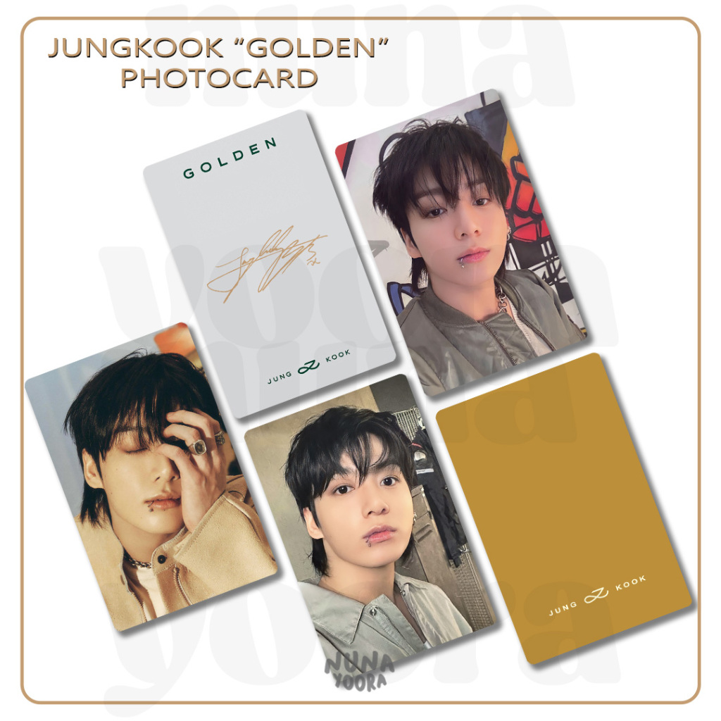 Jual BTS JUNGKOOK "GOLDEN" PHOTOCARD || PC JUNGKOOK GOLDEN ALBUM || KPOP PC || JEON JUNGKOOK ...