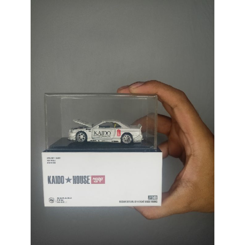 Jual mini GT kaido house r34 (white) dan r35 lbwk | Shopee Indonesia