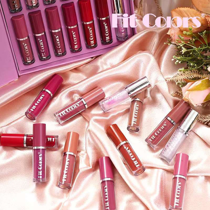 Jual Fit Colors 14 pcs Lip matte & Lip serum | Shopee Indonesia