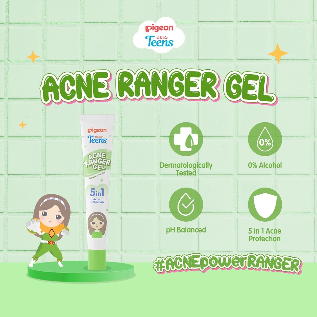 Jual PIGEON TEENS ACNE RANGER GEL 15ML | Shopee Indonesia