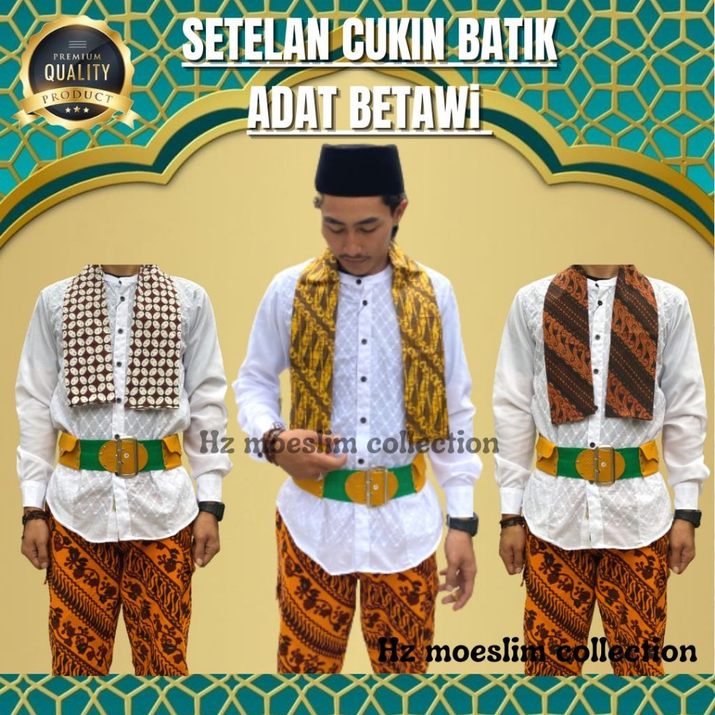 Jual SETELAN CELANA BATIK BOIM ANAK SAMPAI DEWASA LENGKAP I BAJU ADAT ...
