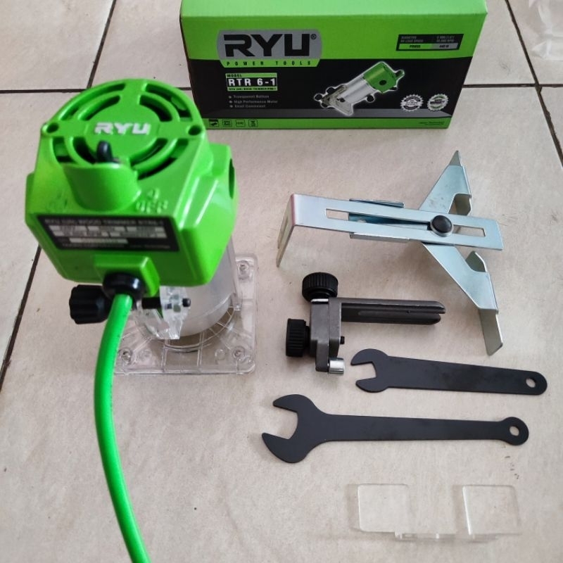 Jual Mesin Wood Trimer Trimmer Profil Kecil Router Kayu 6mm RYU RTR 6-1 ...