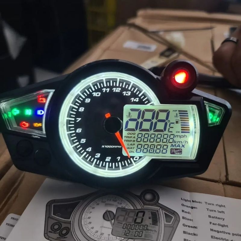 Jual SPEDOMETER SPEEDOMETER DIGITAL KOSO RX1 RX1N RX 1 IMPORT KUALITAS ...