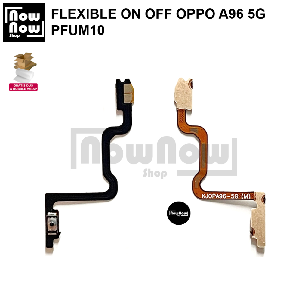 Jual Flexible ON OFF Oppo A96 5G PFUM10 Original Tombol Power Flexibel Konektor Fleksibel ...