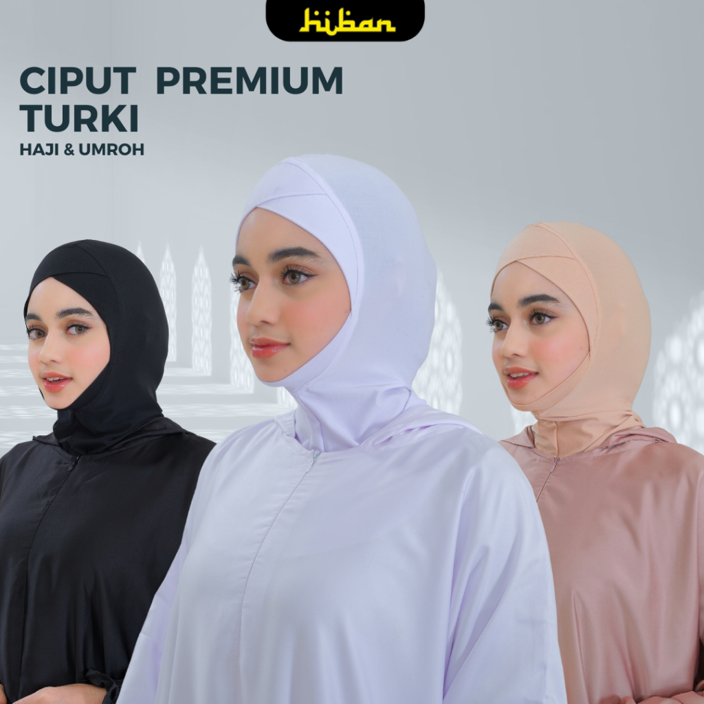 Jual Ciput Ninja Turki Inner Dagu Premium Perlengkapan Haji dan Umroh ...