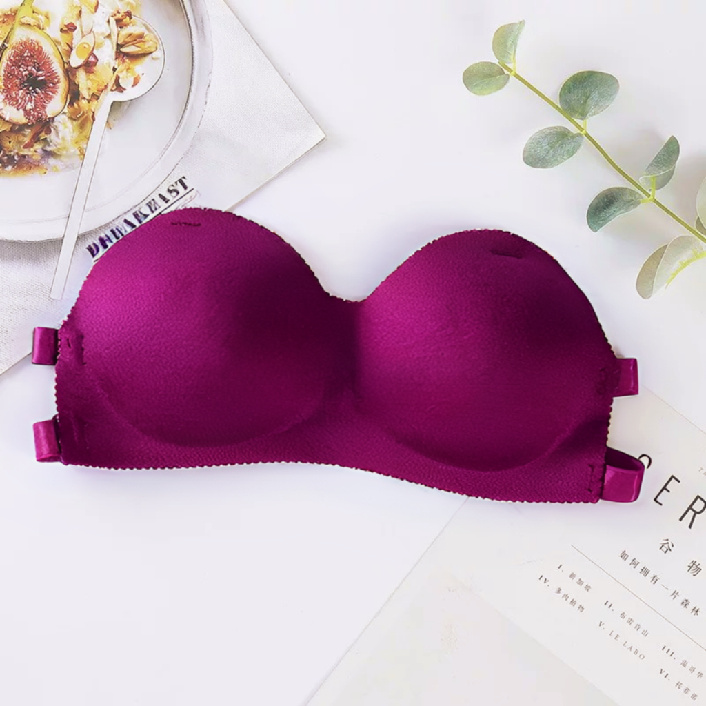 Jual Smile BH Bra push-up Invisible Strapless Tanpa Tali Anti Slip Bra ...