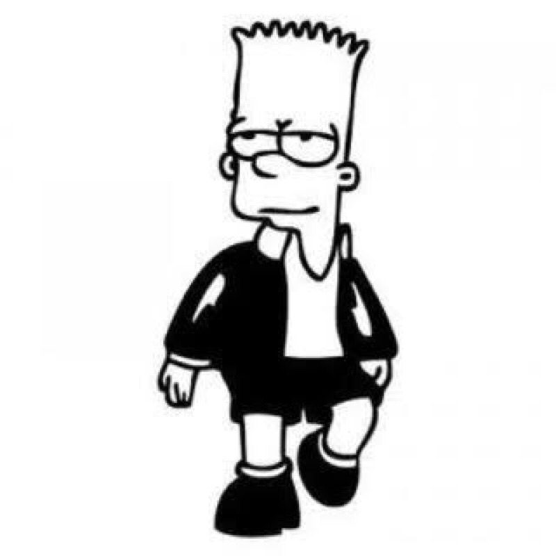 Jual stiker kartun simpson keren the simpsons cutting | Shopee Indonesia