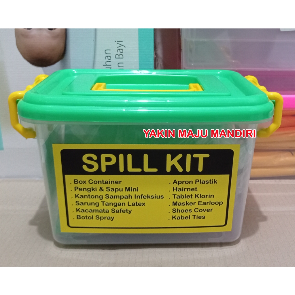 Jual Spill Kit Limbah Infeksius APD Rumah Sakit Klinik Puskesmas ...