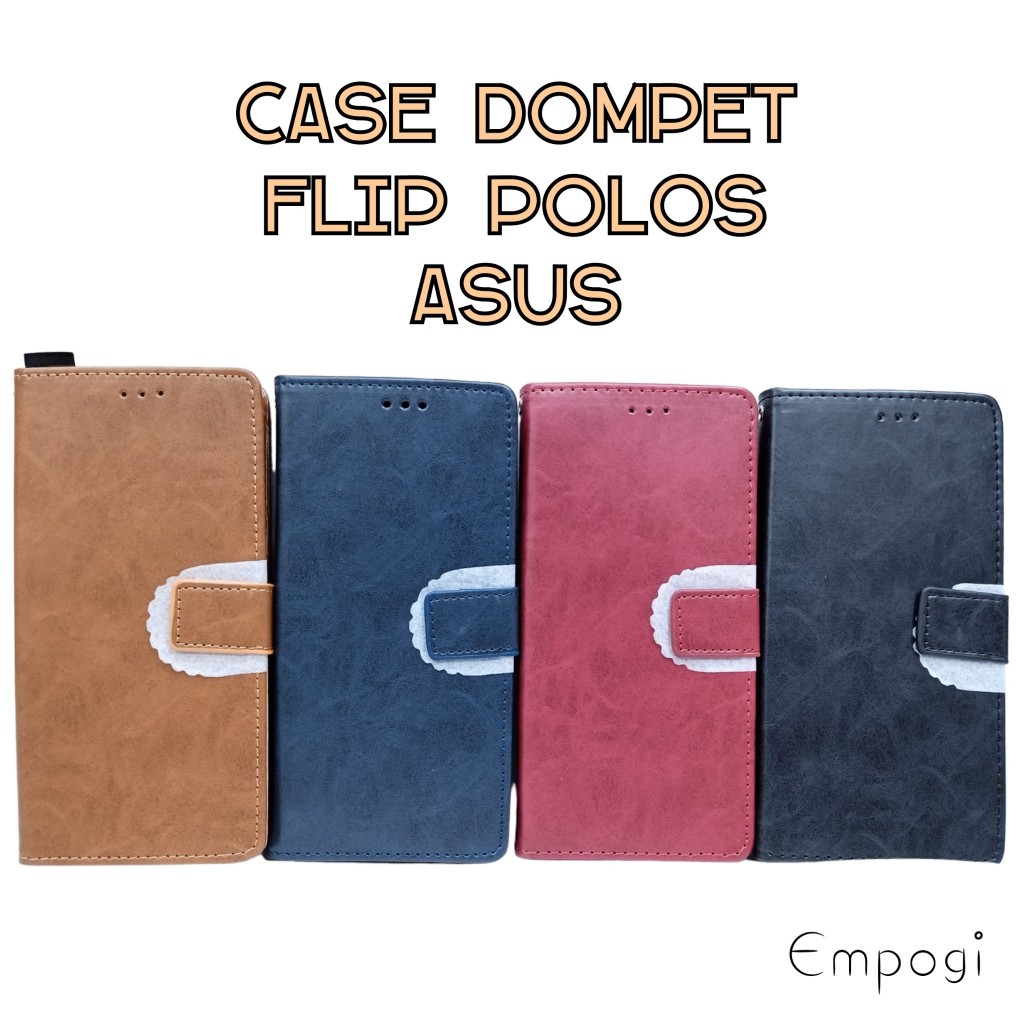 Jual CASING DOMPET ASUS (MAX PRO M1, MAX PRO M2) FLIP KULIT POLOS ...