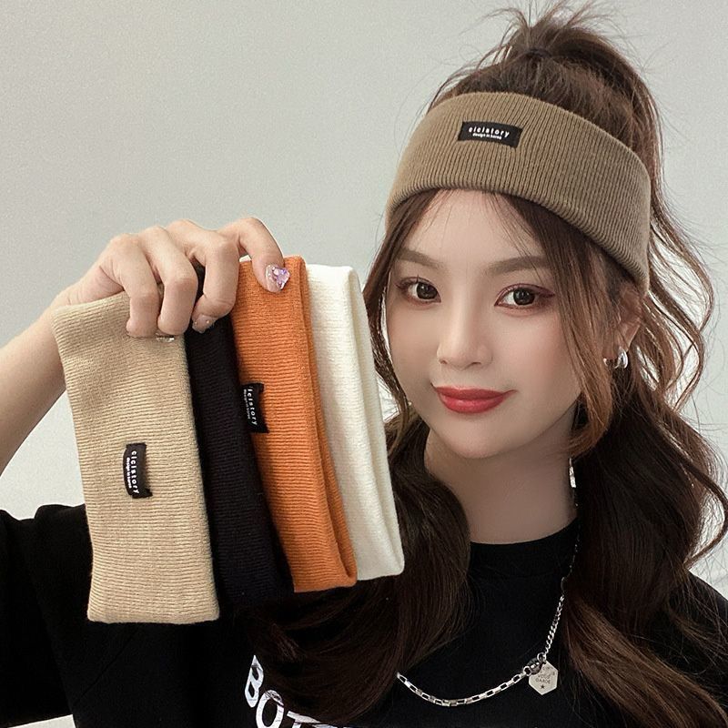 Jual [littlecrab] Headband Karet Rajut Cicistory Bando Kepala Sporty ...