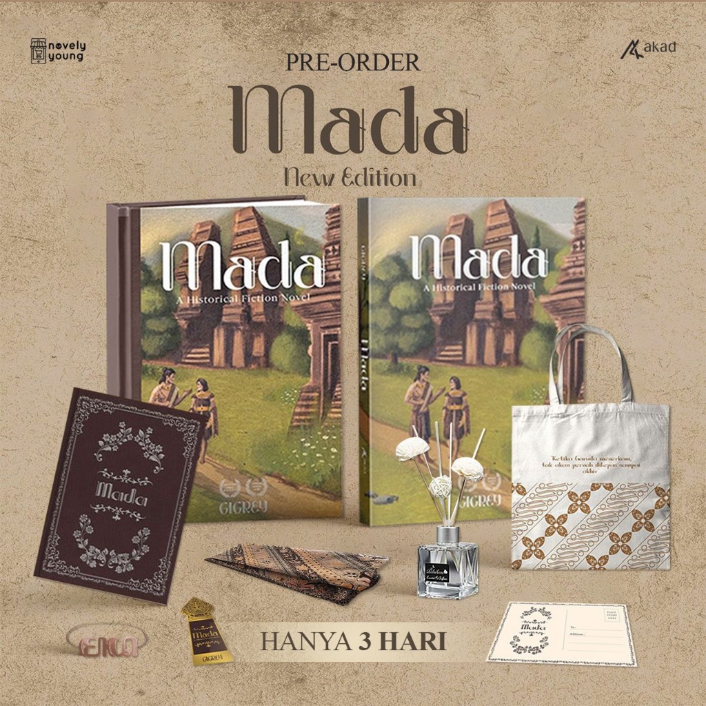 Jual (New Edition) Novel Mada - Gigrey - Akad - Gratis Biaya Packing ...