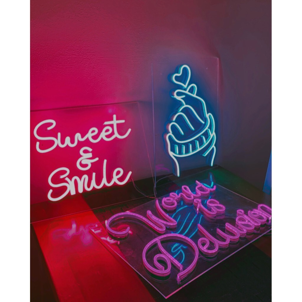 Jual Neon Flex Custom | LED Neon Flex | Neon Sign | Dekorasi Kamar ...