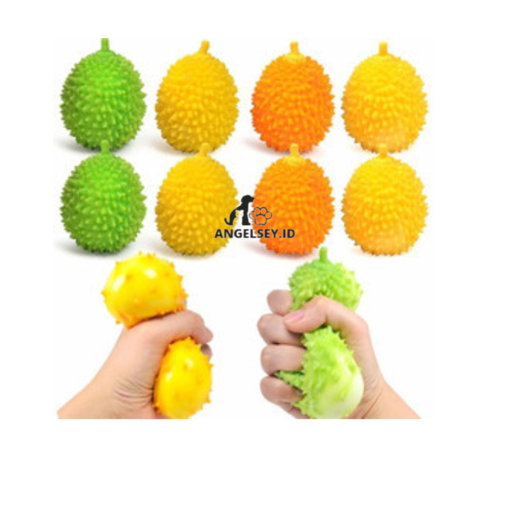 Jual Mainan Squishy Durian Anti Stress/ Mainan Bola Durian | Shopee ...