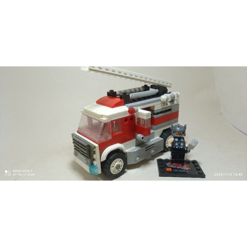 Jual Lego kw mobil pemadam sedang/Lego mobil/Lego kendaraan/Lego mainan ...