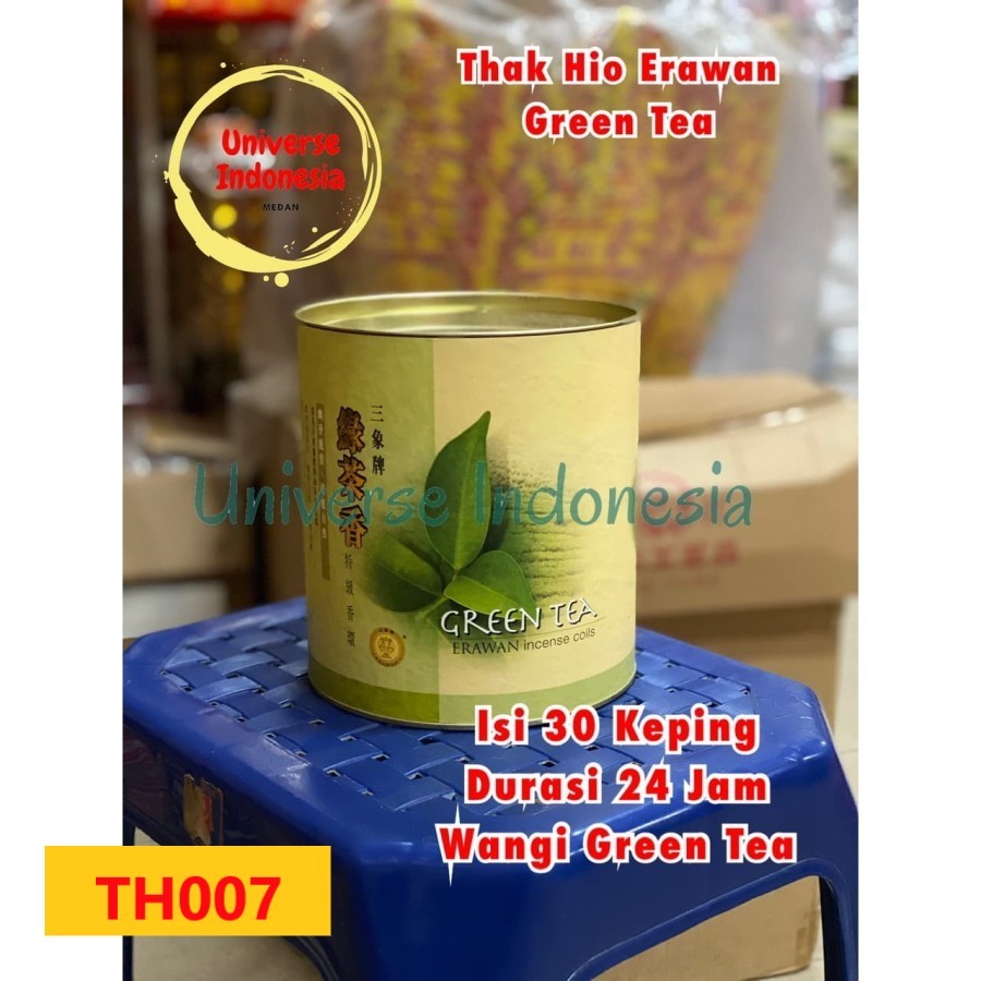 Jual Hio Dupa Lingkar Thak Hio Erawan Green Tea JASMINE LOTUS 24 Jam 30 ...