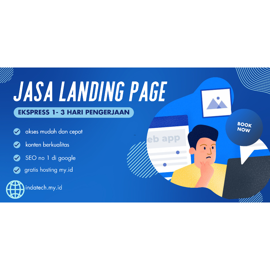 Jual jasa Website Landing Page Custom Sesuai Kebutuhan | Shopee Indonesia