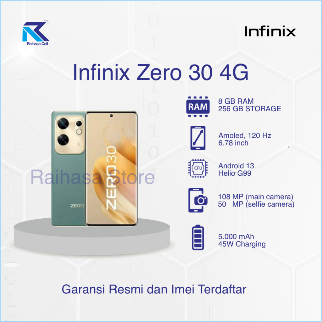 Jual Infinix Zero 30 4G 8/256 GB | Shopee Indonesia