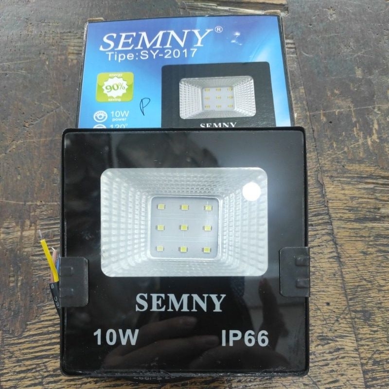 Jual Lampu Sorot LED 10 Watt 10w Flood Light Led Semny 220V Outdoor ...