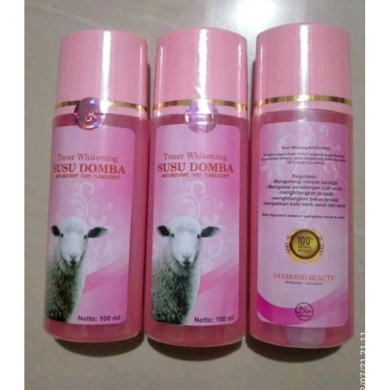 Jual toner serum susu domba(minimal 100pcs) | Shopee Indonesia