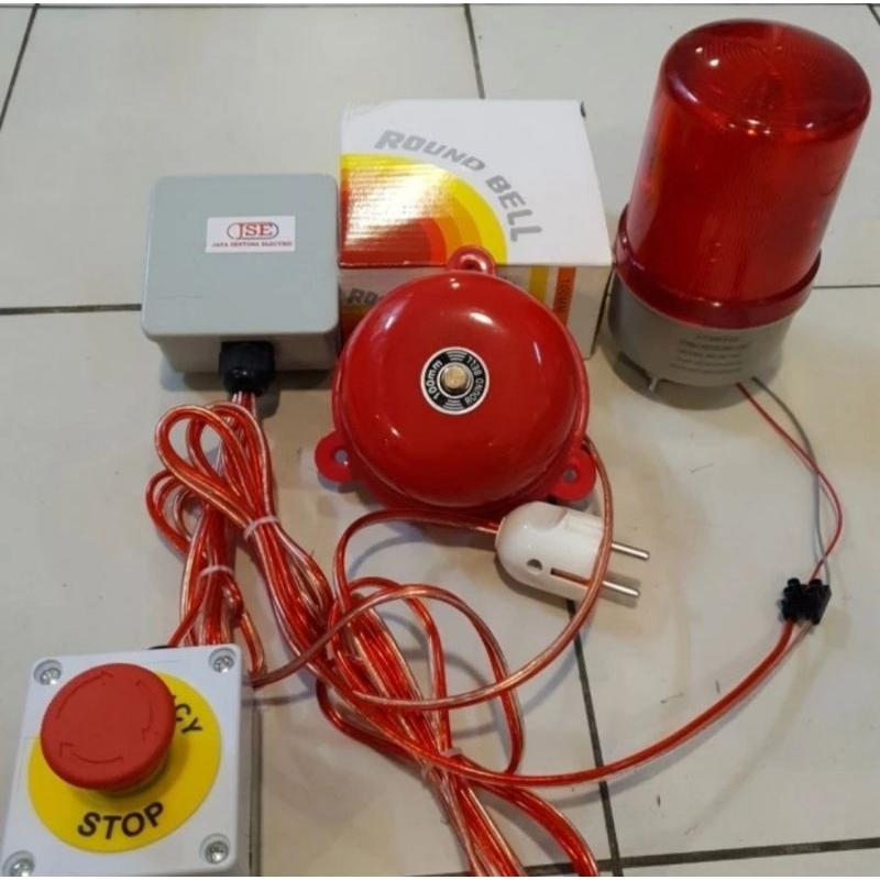 Jual Sirene Fire Alarm Emergency Bell Istrahat Kantor/Sekolah/Pabrik ...