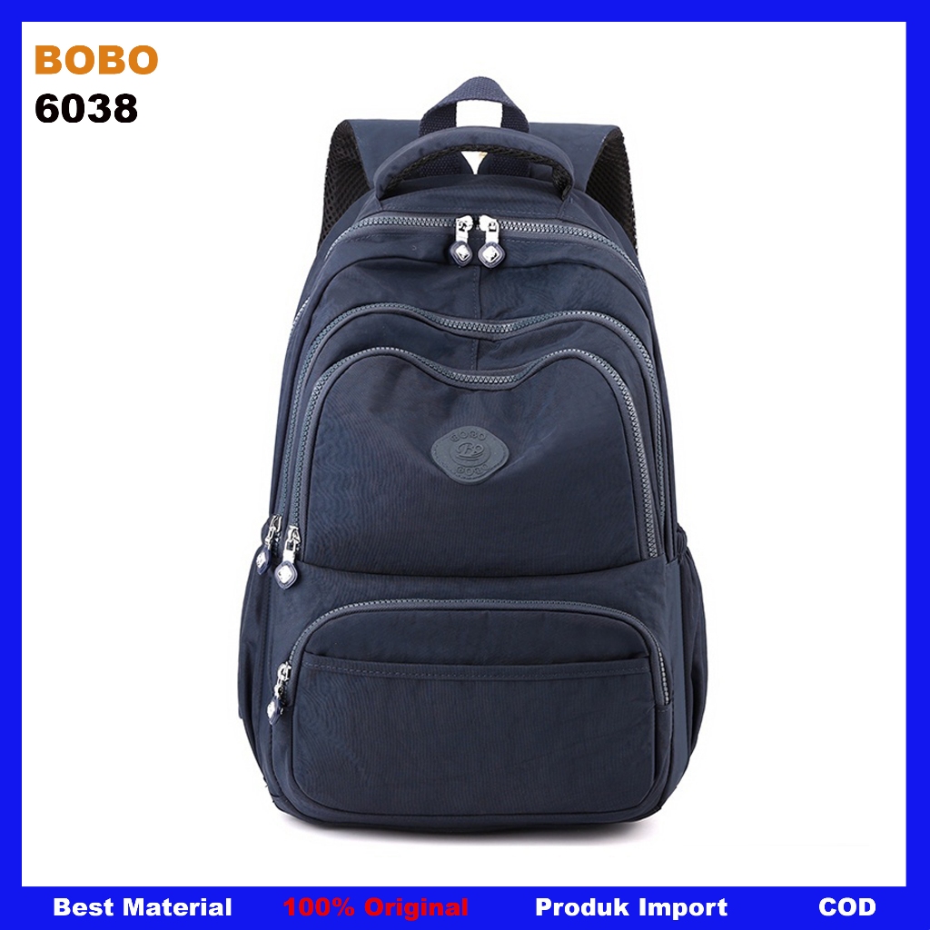 Jual BOBO 6038 Tas Ransel laptop 16 inch, Tas wanita travelling ...