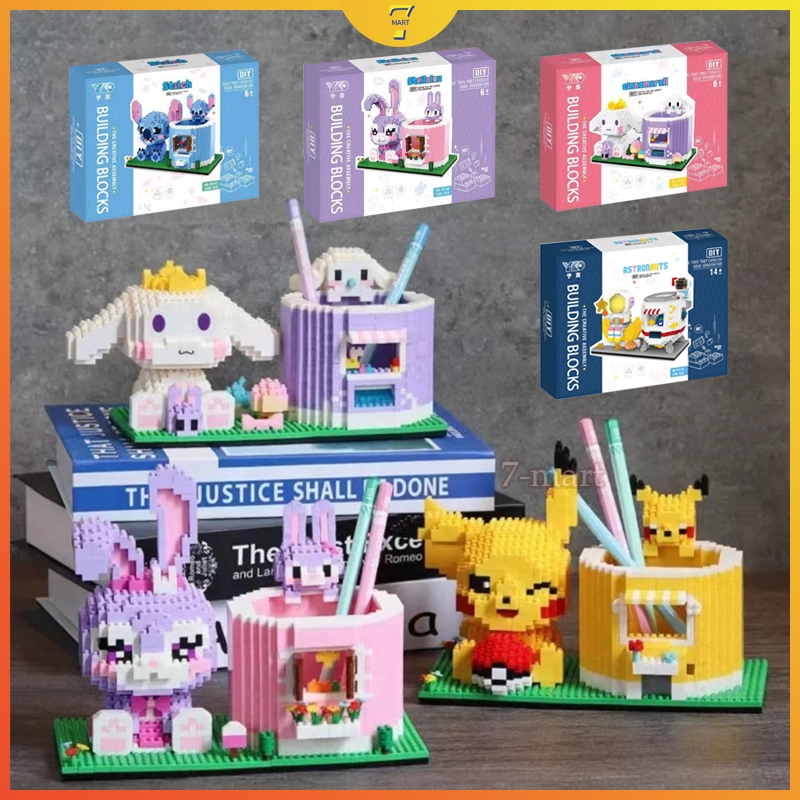 Jual Mainan Brick Pen Holder / Tempat Pena Blok Bangunan DIY / Nano ...