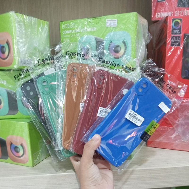 Jual Soft Case Sillicon Cassing Macaroon REDMI 7A Casing Warna CC ...