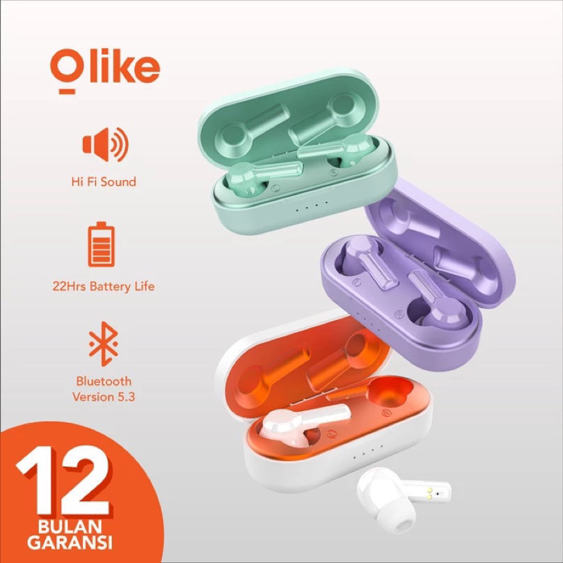 Jual OLIKE TWS TRUE WIRELESS BLUETOOTH EARPHONE EARBUDS HEADSET T102 ...